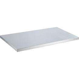 Verstellboden glatt f&uuml;r ESD-Schwerlastschrank, HxBxT 35 x 967 x 549 mm, Traglast 160 kg, lichtgrau RAL 7035 kaiserkraft