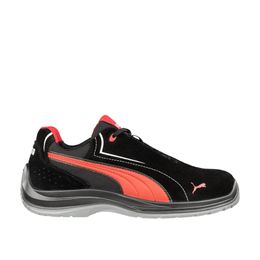 PUMA Safety TOURING SUEDE LOW Sicherheitsschuh S3 ESD Schwarz / 46