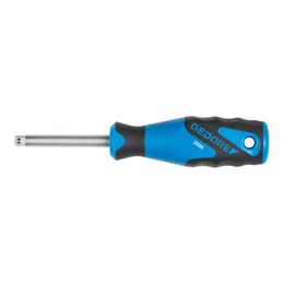 Gedore Vierkant-Steckgriff, 1/4 Zoll 6,3 mm Antrieb, f&uuml;r handbet&auml;tigte Steckschl&uuml;sseleins&auml;tze, Kugelarretierung, 2098 (6171480)