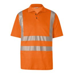 K&Uuml;BLER WORKWEAR K&uuml;bler Polo REFLECTIQ PSA 2 warnorange Form 5142 Gr&ouml;&szlig;e M ; K&uuml;bler Workwear (5142 8205-37-M)