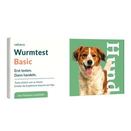 Vetevo Wurmtest f&uuml;r Hunde Basic