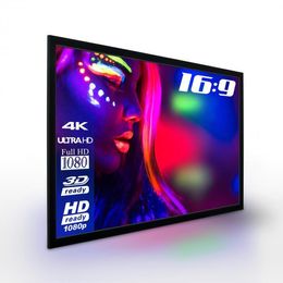 eSmart Economy EXF Rahmenleinwand 228,6 cm 90 Zoll