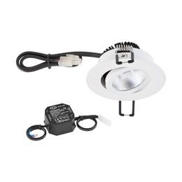 EVN Lichttechnik P-LED Deckeneinbauleuchte 3000K 230V rund ws PC20N60102 ; evn_lichttechnik)