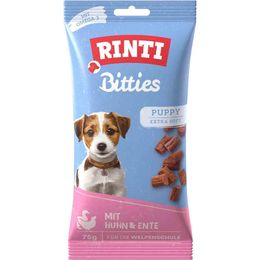 Rinti Extra Bitties Puppy Huhn & Ente Hundesnacks hoher Fleischanteil 75g