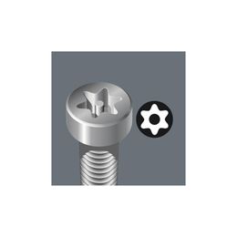 Wera Bit z&auml;hhart 1/4" DIN 3126 C6,3 T30x25mm mit Bohrung (05066525001)