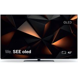 WEBYLOEWE We. SEE 42 oled dc 4K OLED-TV coal black
