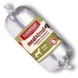 Fleischeslust Trainingswurst meat & treat Pferd 15x200g