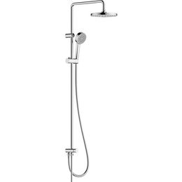 Hansa HansaBASIC 5538 Duschsystem 55380130 Handbrause &Oslash; 90mm, 1-strahlig, Druckumsteller, chrom