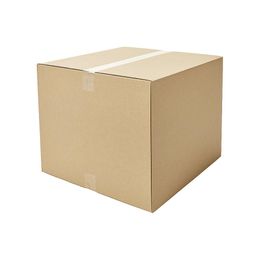 ratioform economy Wellpapp-Faltkarton, L&auml;nge 500 - 599 mm, LxBxH 500 x 100 x 100 mm, 1-wellig, VE 25 Stk