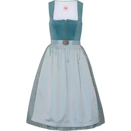 Spieth & Wensky Spieth & Wensky Midi Dirndl Fee T&uuml;rkis (Gr&ouml;&szlig;e: 44)