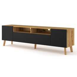 TV-M&Ouml;BEL Nexa Holz und Schwarz