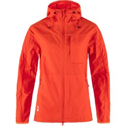 Fj&auml;llr&auml;ven FJ&Auml;LLR&Auml;VEN High Coast Windbreaker Damen - Gr&ouml;&szlig;e S - orange