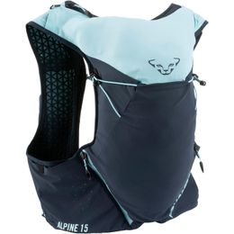 Dynafit 15 VEST Trinkrucksack - Gr&ouml;&szlig;e M/L - blau