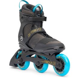 K2 TRIO LT 100 Fitness Skates Herren - Gr&ouml;&szlig;e 44 1/2 - schwarz