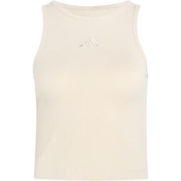 Adidas Tanktop Damen - Gr&ouml;&szlig;e L - beige