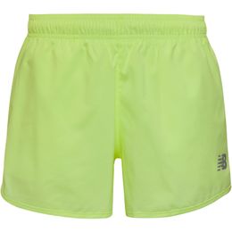 New Balance Laufshorts Damen - Gr&ouml;&szlig;e XL - gelb