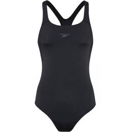 Speedo Eco Endurance+ Medalist Schwimmanzug Damen - Gr&ouml;&szlig;e 36 - schwarz