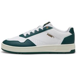 Puma Court Classic Sneaker Herren - Gr&ouml;&szlig;e 44 1/2 - wei&szlig;