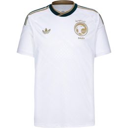 Adidas WM 2026 Saudi Arabien Ausw&auml;rts Teamtrikot Herren - Gr&ouml;&szlig;e L - wei&szlig;