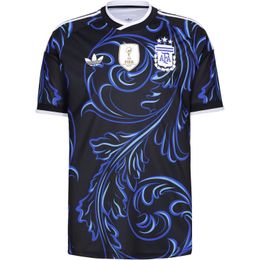 Adidas WM 2026 Argentinien Ausw&auml;rts Teamtrikot Herren - Gr&ouml;&szlig;e L - schwarz