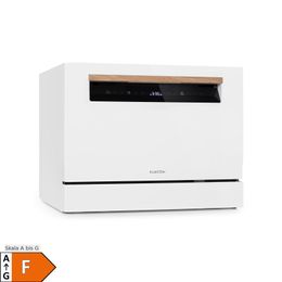 Klarstein Lagoona Geschirrsp&uuml;lmaschine 1380W 6,5L 6 Gedecke Touch