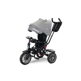 Lorelli Tricycle Speedy, Luftreifen, drehbarer Sitz, Musik, Licht, Schubstange dunkelgrau
