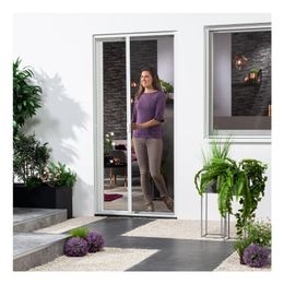 Hecht Insektenschutz-Alu-T&uuml;rrollo Bausatz "SMART" 125x220 cm in Wei&szlig;