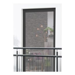 Hecht Insektenschutz-Fensterbausatz fl&auml;chenb&uuml;ndig "COMPACT XL" 130x220 cm in Anthrazit