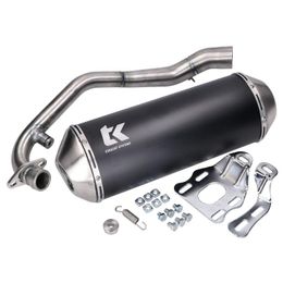Auspuff Turbo Kit GMax 4T f&uuml;r Gilera Nexus 125, Runner VX, VXR 125-200, VR 200