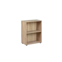 Inter Link B&uuml;cherregal Arco mit 2 F&auml;chern - versch. Ausf&uuml;hrungen - Sonoma Eiche
