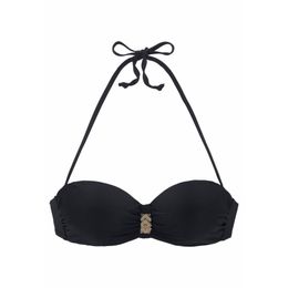 Lascana Bikinitop Damen Gr&ouml;&szlig;e 80 schwarz