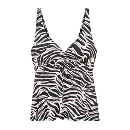 Lascana Tankini Top female size L Cream / Black