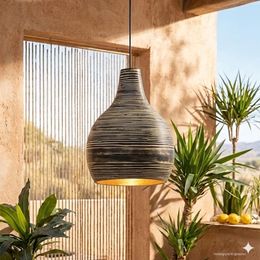 Pendelleuchte "Black Bamboo"