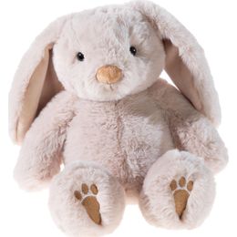 Kuscheltier Heunec "Hasilein mit Schlappohren", braun (hellbraun), Pl&uuml;schfiguren, KinderH:25cm, Kuscheltier, H:25cm