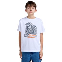 T-Shirt Element "Timber Icon", Jungen, Gr. 16(165-172cm), wei&szlig; (optic wei&szlig;), Obermaterial: 100% Baumwolle., Shirts T-Shirt