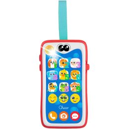 Spiel-Smartphone Chicco "Smiley", bunt, Spieltelefone, BabyB:11cm H:21cm T:5cm, Kunststoff, B:11cm H:21cm T:5cm