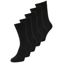 G&ouml;tzburg Socken G&Ouml;TZBURG, Herren, Gr. 39, schwarz, 70% Baumwolle, 28% Polyamid, 2% Elasthan, Socken Socken, im 5er-Pack mit Silverplus-Technologie