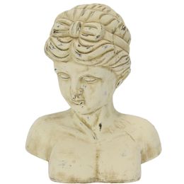 Dekofigur I.GE.A. "Antik-B&uuml;ste", beige (creme), B:23cm H:30cm, Keramik, Dekofiguren