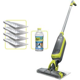 SHARK Akku-Wischmopp "SHARK VacMop 2-in-1 kabelloser Staubsauger und Spr&uuml;hmopp VM200EU", anthrazit, B:24,1cm H:121,69cm T:13,69cm, Akkusauger, VOLLST&Auml;NDIGE REINIGUNG MIT EINEM EINZIGEN EINWEGPAD, kabellos, leicht