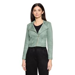 BETTY & CO Jackenblazer BETTY & CO "Damen mit Stehkragen", Damen, Gr. 42, gr&uuml;n (mintgr&uuml;n), Obermaterial: 95% Polyester, 5% Elasthan. Futter: 100% Polyester, tailliert kurz, Blazer, Material