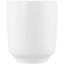 Becher Seltmann Weiden "Sento Home", wei&szlig;, unifarben, H:10,4cm &Oslash;:8,8cm, Porzellan, Trinkgef&auml;&szlig;e, Becher, Kaffeetasse ohne Henkel, 430 ml