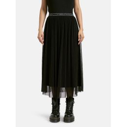 Smith & Soul Sommerrock SMITH & SOUL, Damen, Gr. L, schwarz, Web, Material: 100% Polyester, unifarben, regular fit, R&ouml;cke
