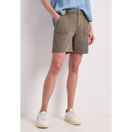 Street One Damen Comfort-fit-Jeansbraun wash, Gr. 30, unifarben, Jeans, 56% Lyocell, 22% Polyester, 19% Viskose, 3% Elasthan, Jeans, High Waist