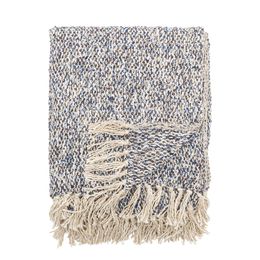 Bloomingville Ocean Decke, Blau L160xB130 cm skandinavische Deko Online Shop