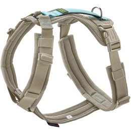 Hunter Geschirr Maldon 3.0 greige/eisblau / S-M