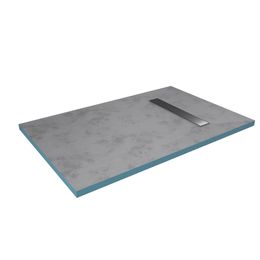 Aurlane Showerboard grau 90 x 140 x 4 cm
