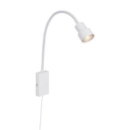 Briloner LED-Leseleuchte 'Tusi' wei&szlig; 57,7 x 11,5 x 6 cm 400 lm, mit Touchfunktion