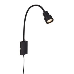 Briloner LED-Leseleuchte 'Tusi' schwarz 57,7 x 11,5 x 6 cm 400 lm, mit Touchfunktion