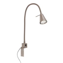 Briloner LED-Leseleuchte 'Tuso' nickel matt 40,3 x 21,7 cm