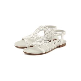 Lascana Sandale 'Sommerschuh' beige Gr. 35 f&uuml;r Damen